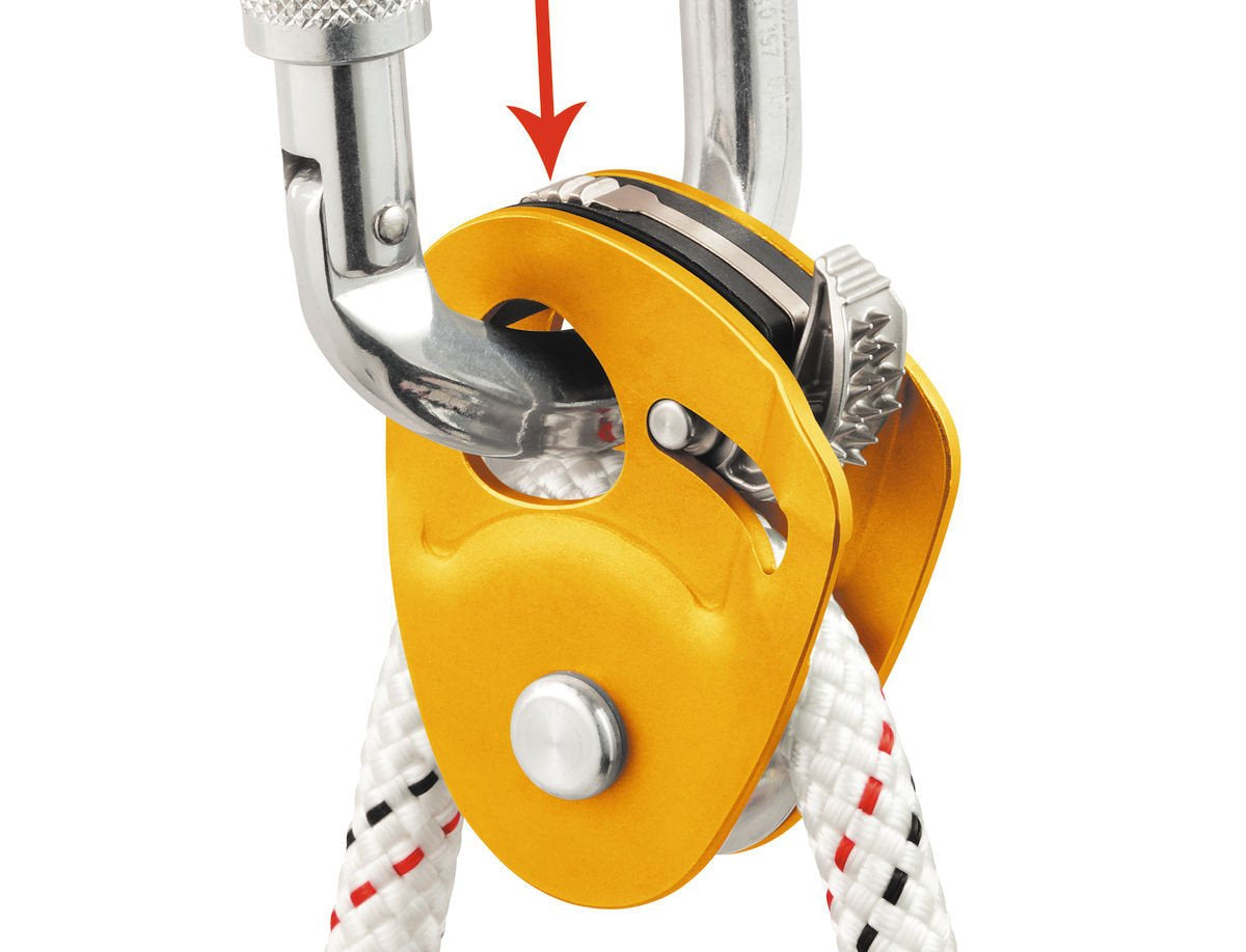 Petzl Micro Traxion Progress Capture Pulley - Risk Response Rescue